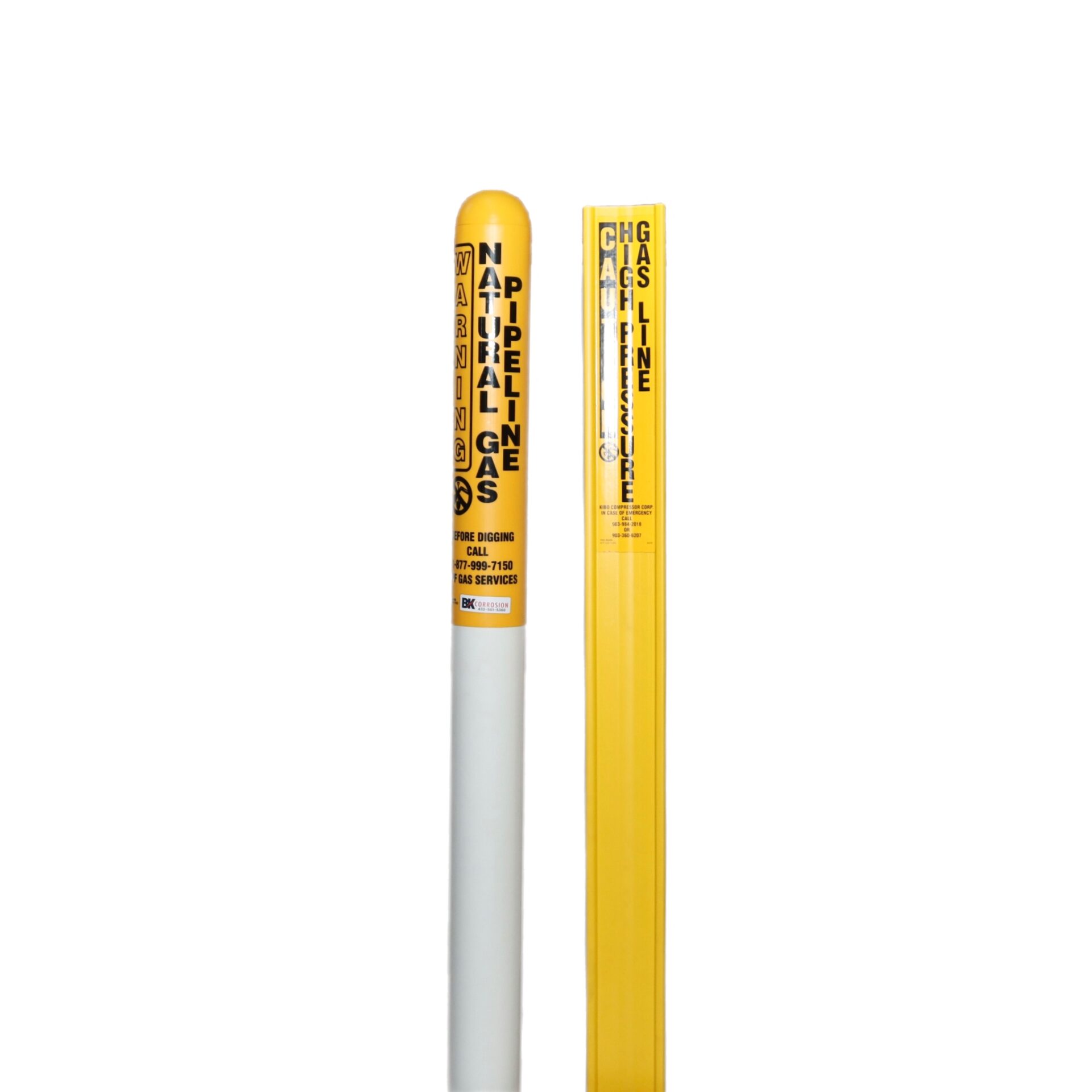 66" Colored Pipeline Marker - BK Corrosion, LLC