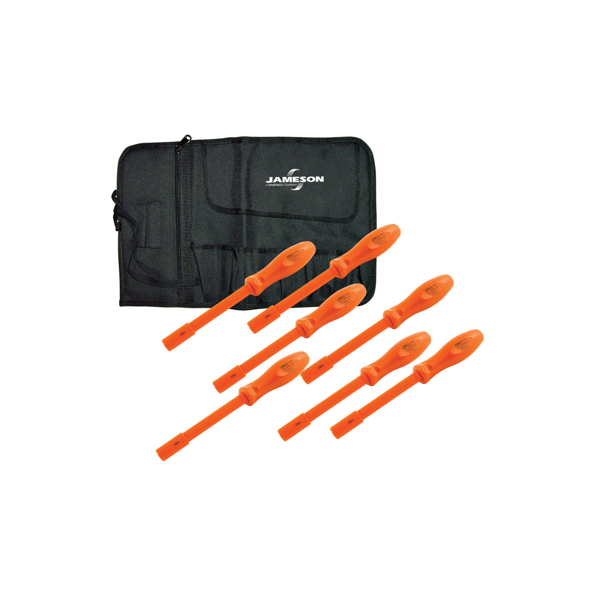 JAMESON; Insulated Nut-Driver Set - 7 pc. (JT-KT-02295) - BK Corrosion, LLC